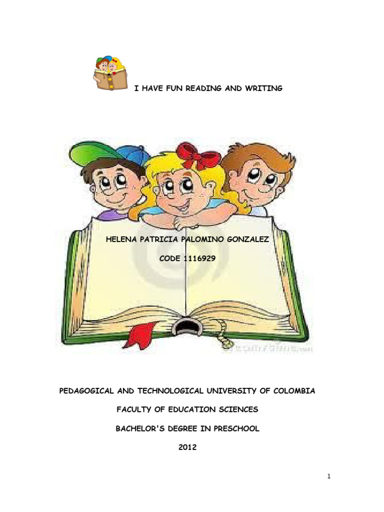 I Have Fun Reading and Writing | PDF | Pedagogy | Communication