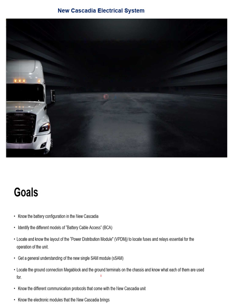 New Cascadia Electrical System | PDF | Anti Lock Braking System | Relay