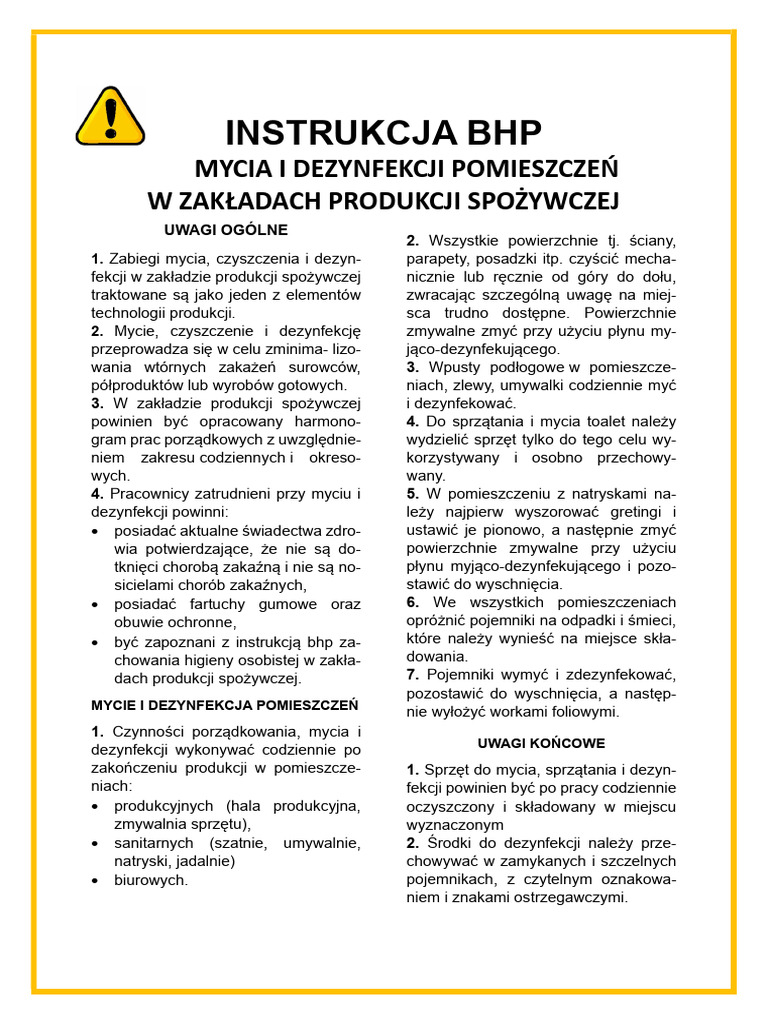 Instr. BHP. Druk | PDF