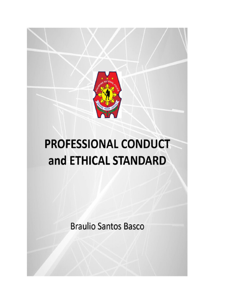 Módulo 1 Estándar Ético de Conducta Profesional | PDF | Moralidad ...