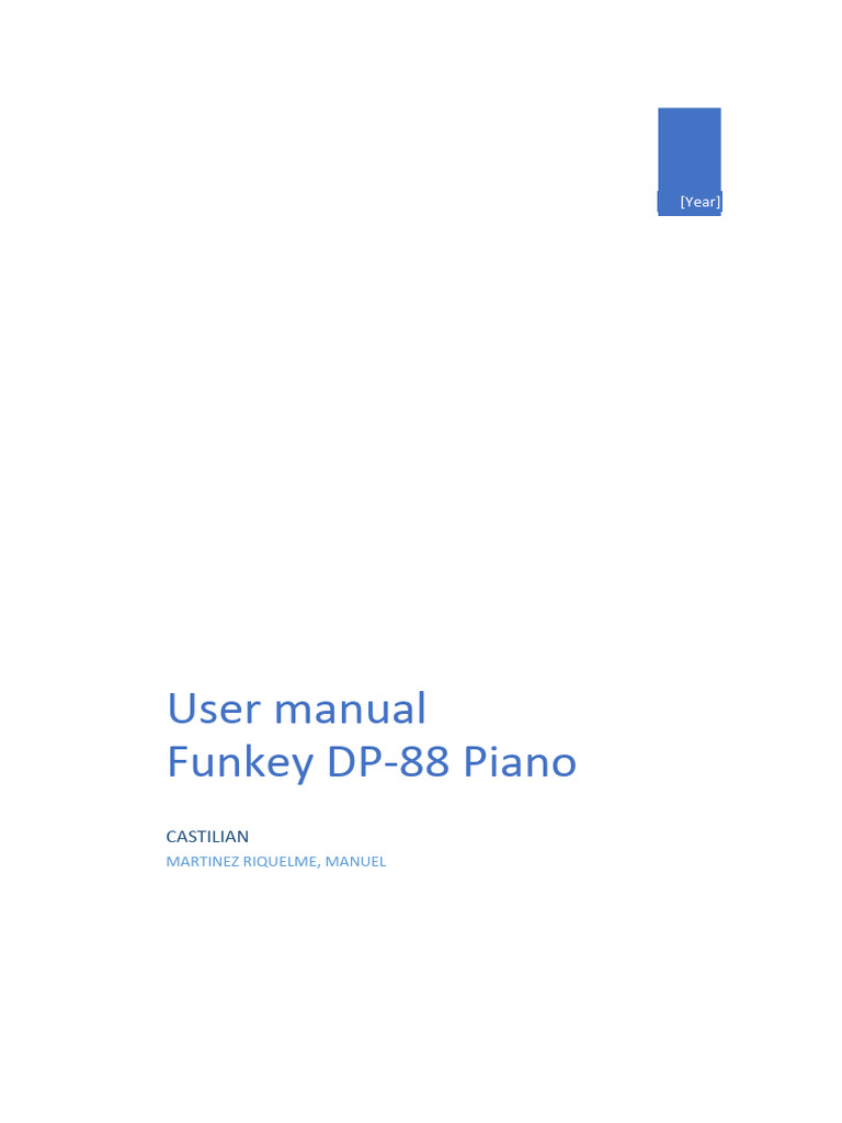 DP 88 Manual | PDF | Usb | Power Supply