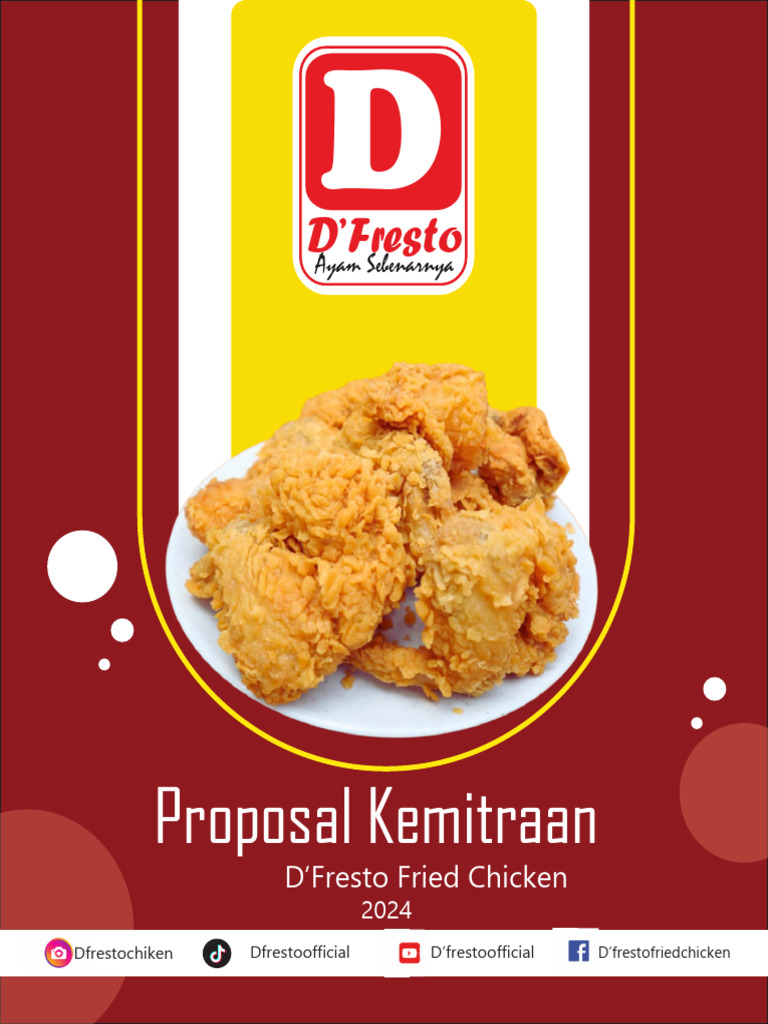 Peluang Kemitraan D'Fresto Fried Chicken | PDF