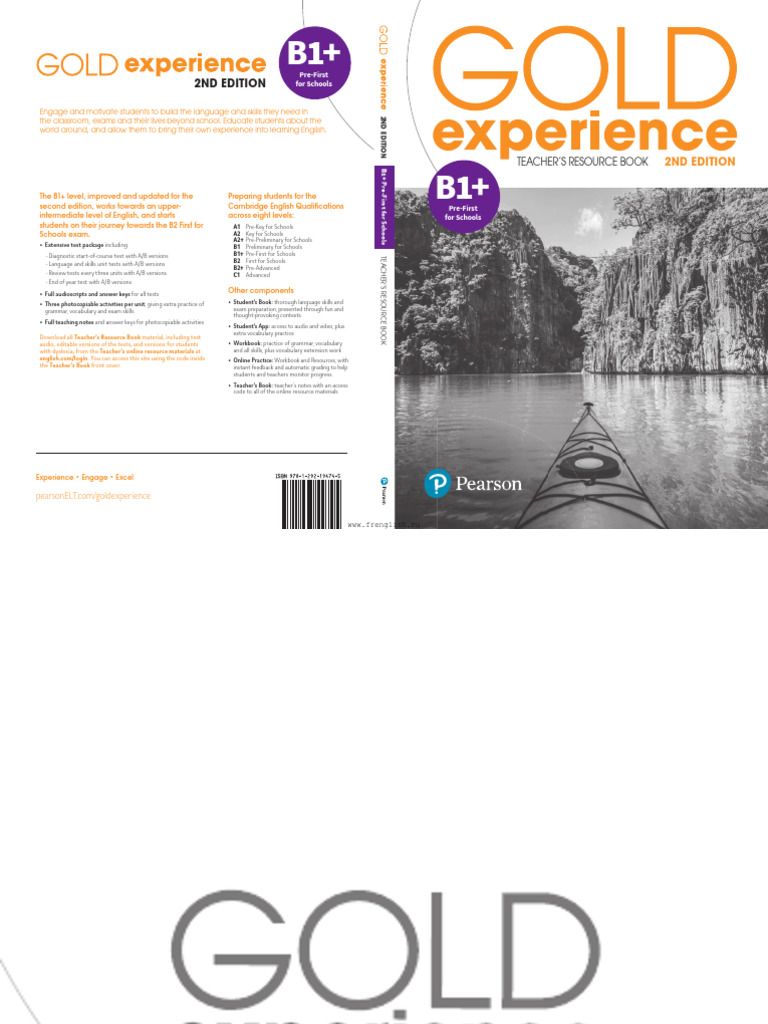 Gold Experience B1+ - Teacher's Resource Book | PDF | Educational Assessment | Learning