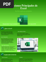 Funciones y Características de Microsoft Excel | PDF | Microsoft Excel | Bases de datos