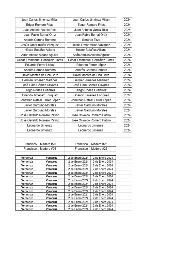Registros Vera-2 | PDF