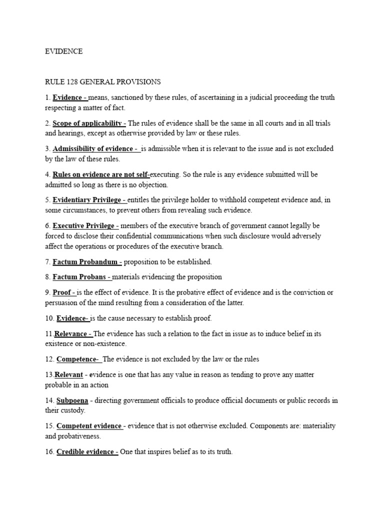 Evidence Reviewer | Download Free PDF | Evidence (Law) | Testimony
