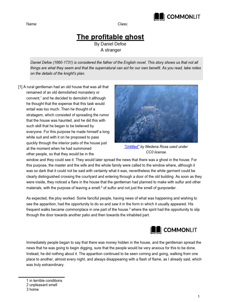 The Helpful Ghost-Teacher-14 | PDF
