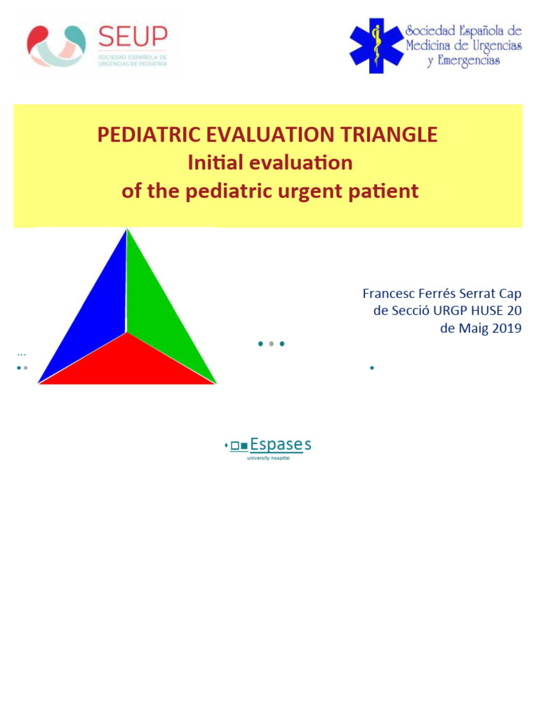 Pediatric Evaluation Triangle | PDF | Shock (Circulatory) | Heart Failure