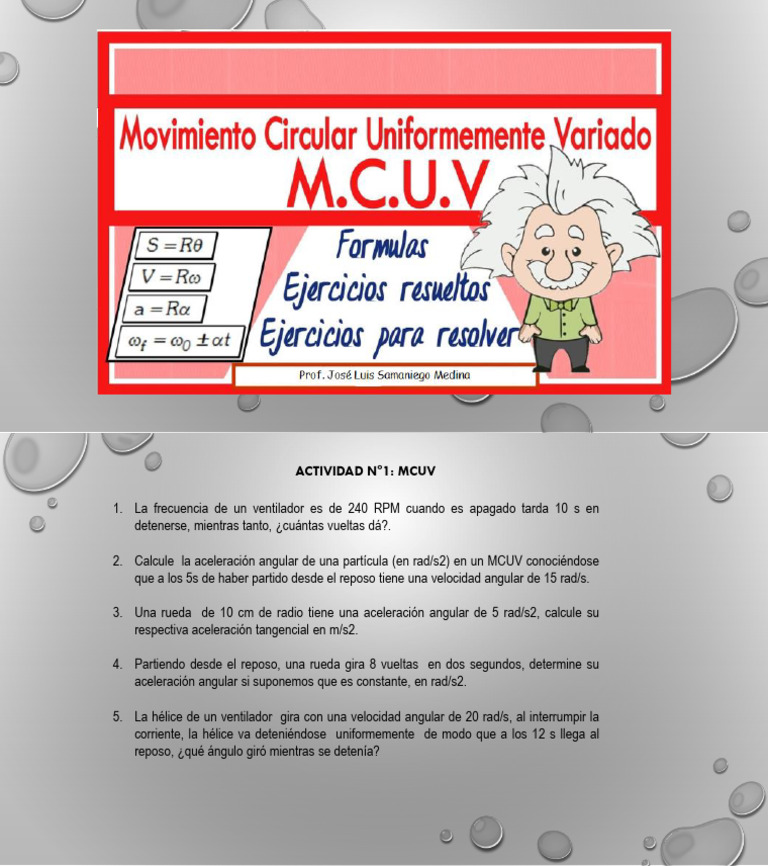 MCUV - Actividad | PDF | Hogar, jardinería y bricolaje | Ciencia y ...