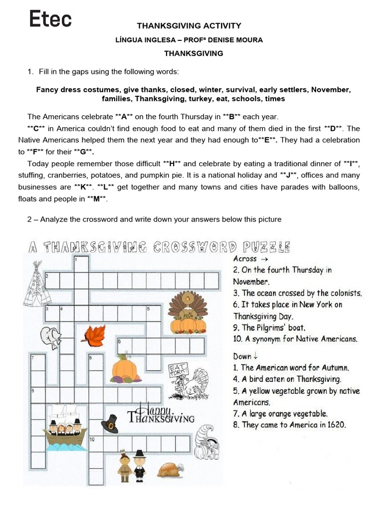 Thanksgiving 2 | PDF | Thanksgiving