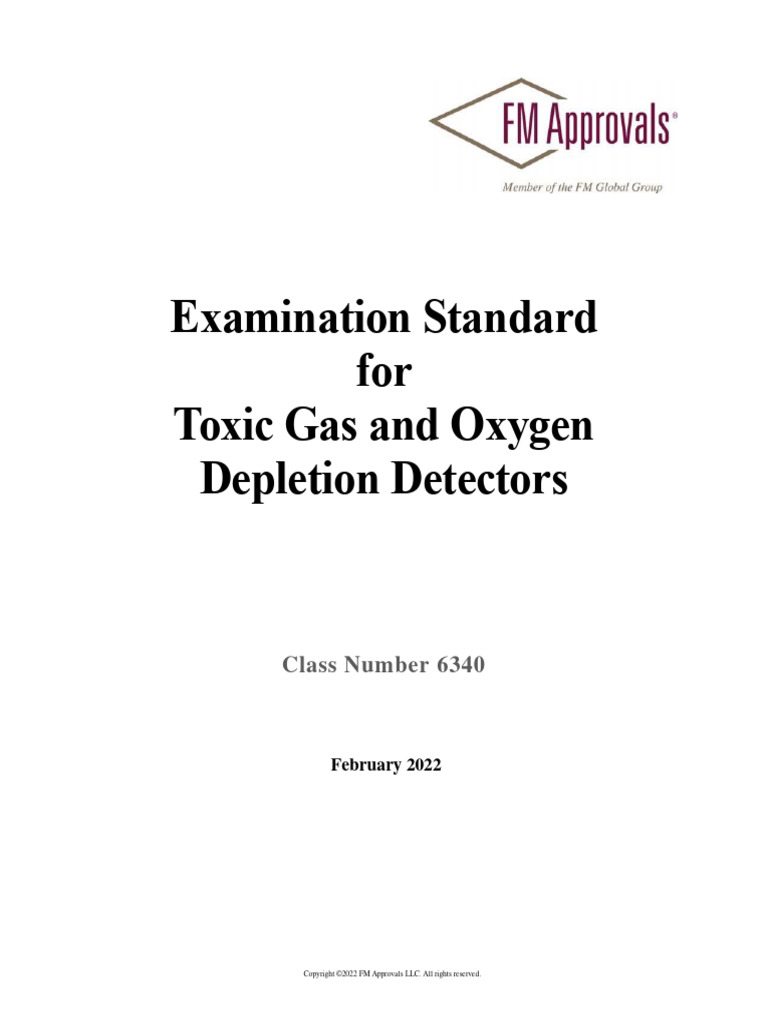 Toxic Gas Detection Standards Guide | PDF | Calibration | Instrumentation