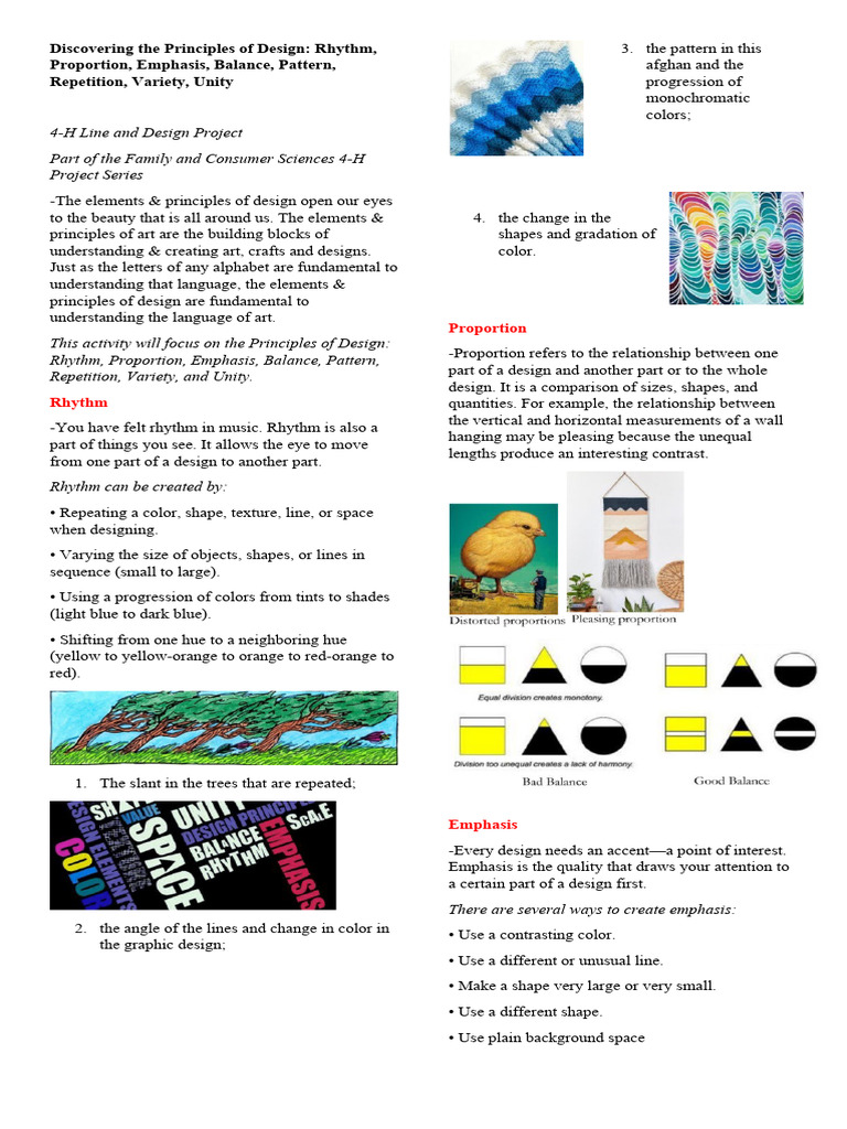 Discovering The Principles of Design | PDF | Color | Image Processing