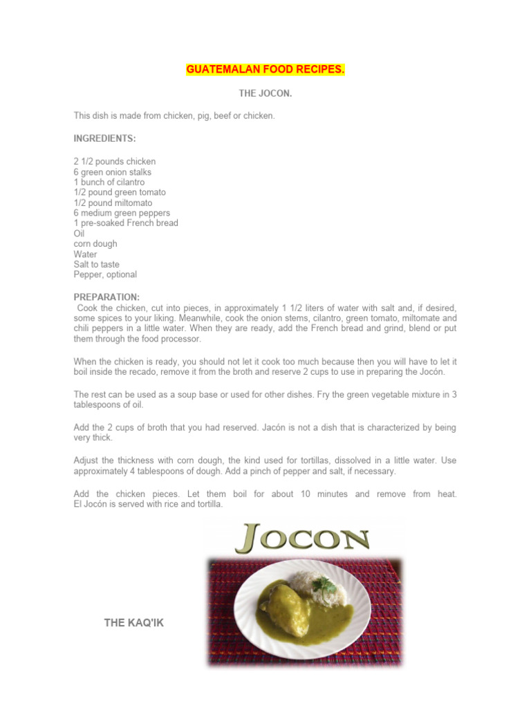 10 Food Recipes | PDF | Chili Pepper | Beef