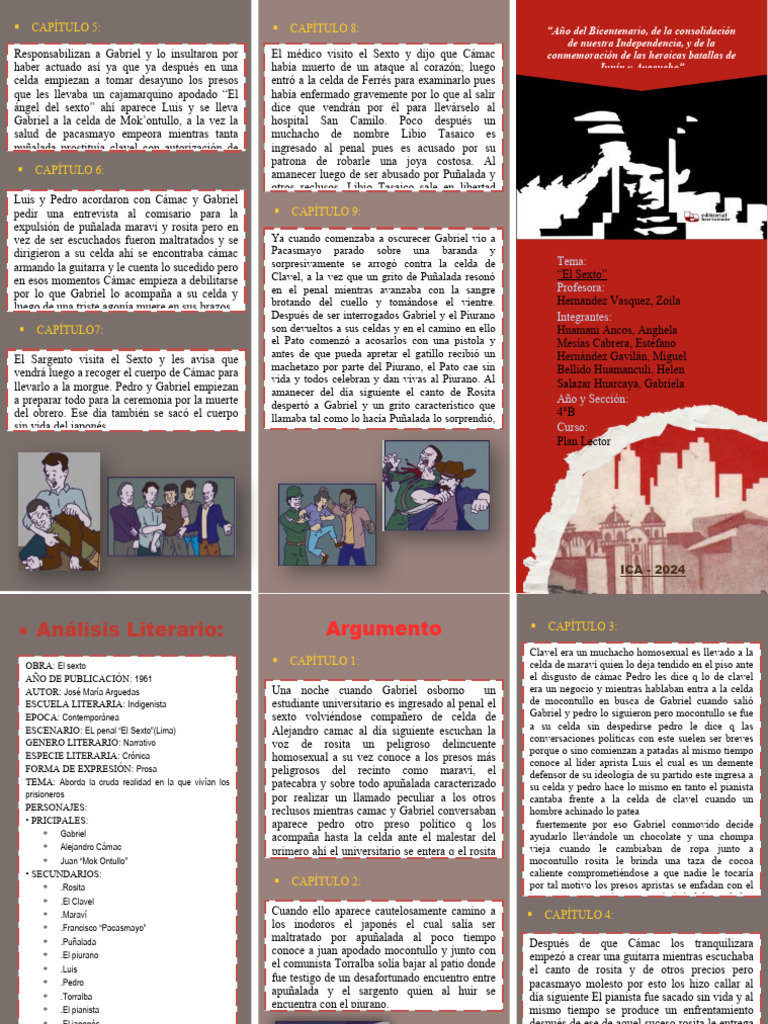Triptico El Sexto | PDF