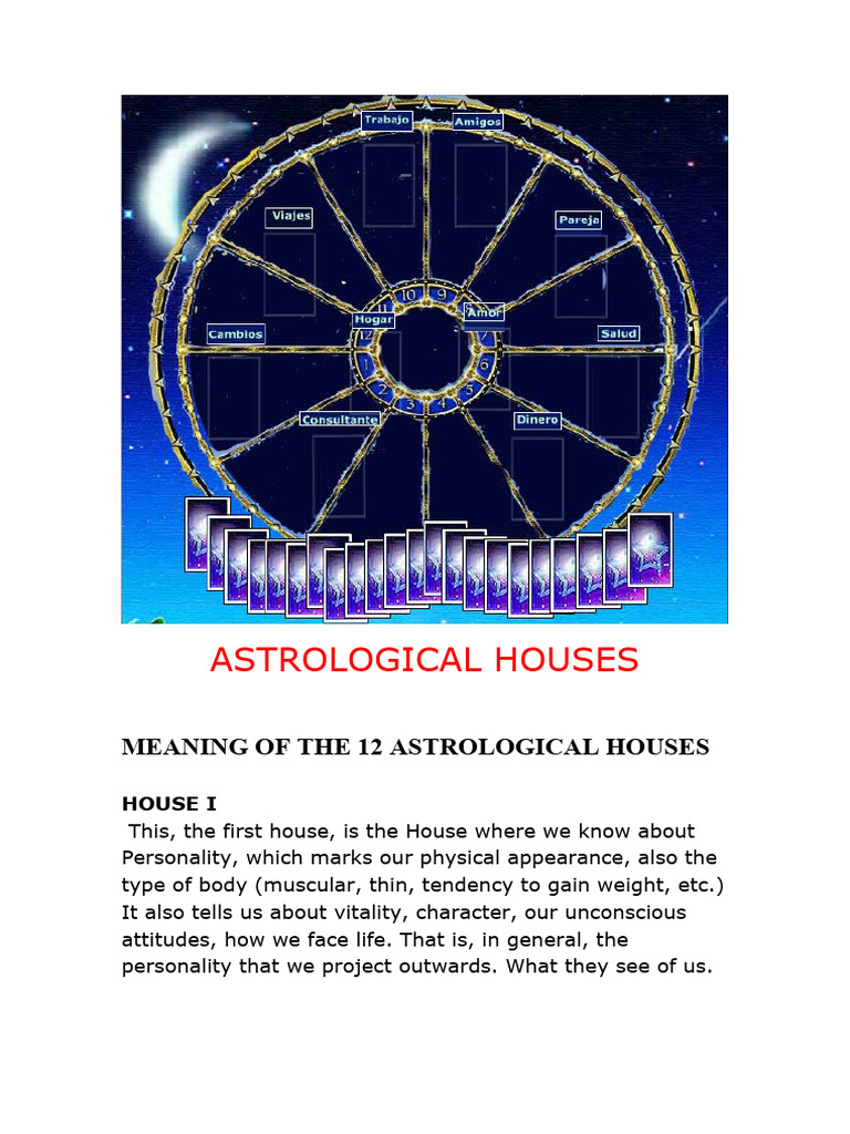 Astrological Houses Pdf