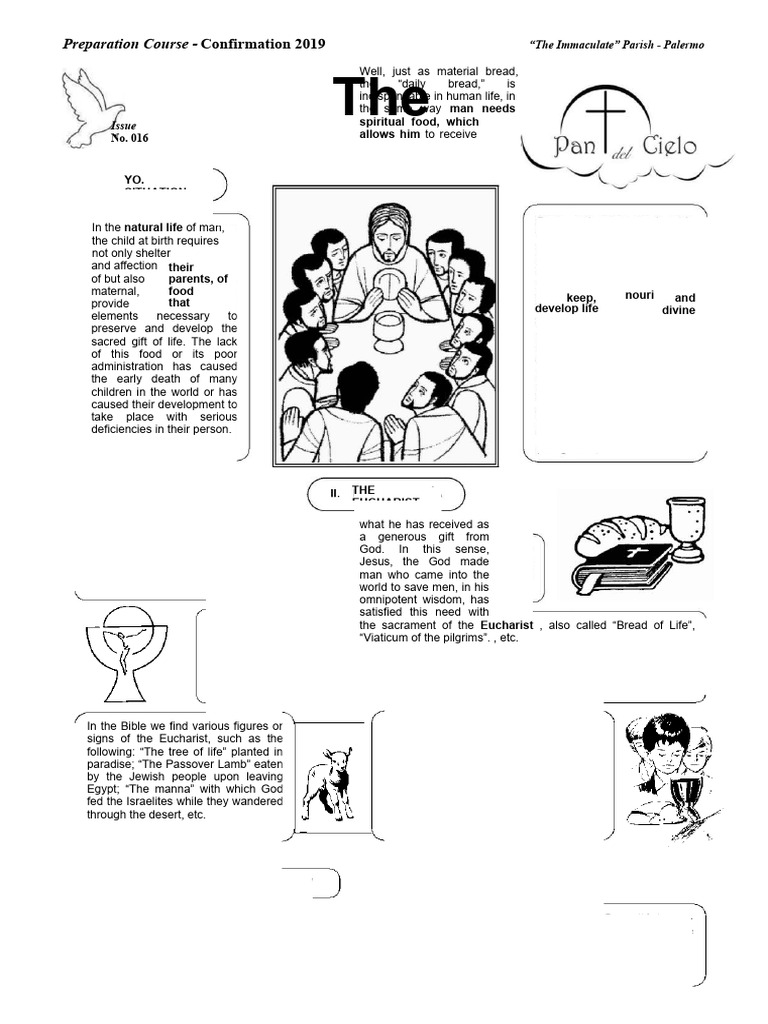 The Eucharist | PDF | Eucharist | Jesus