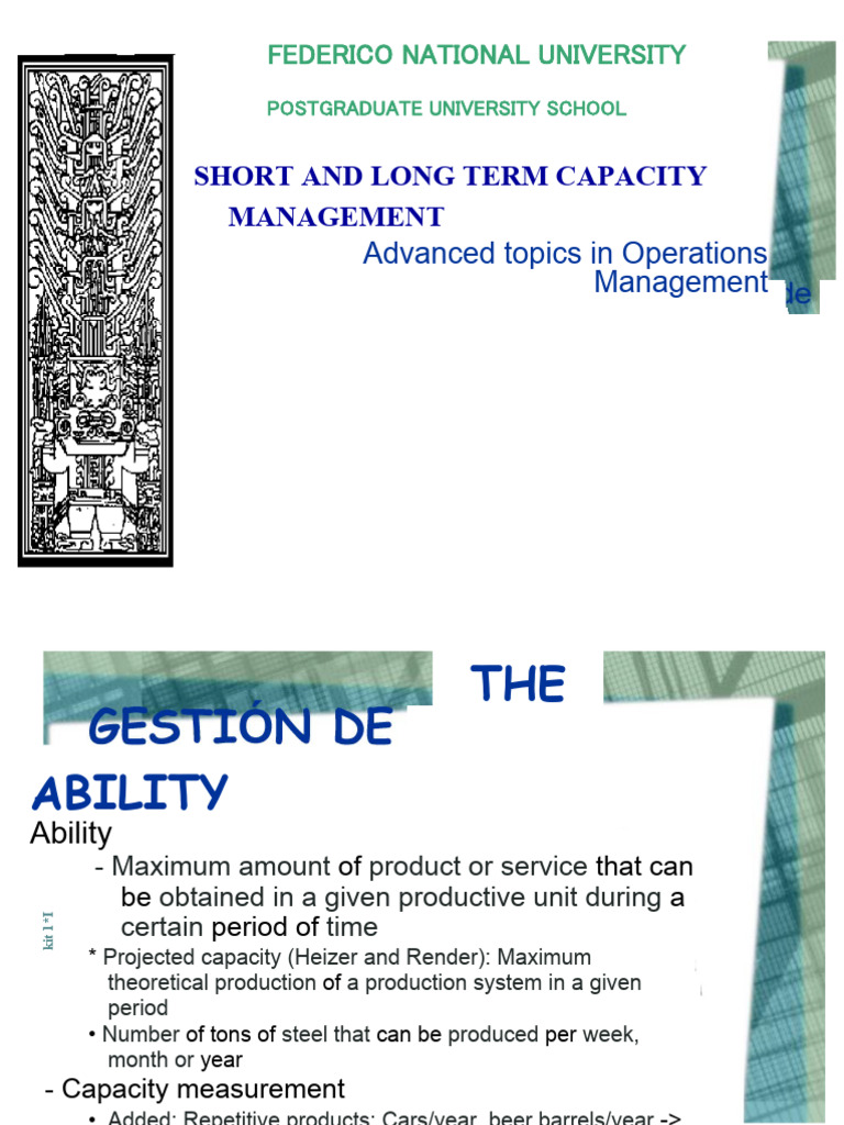 Short and Long Term Capacity Management | PDF | Computing