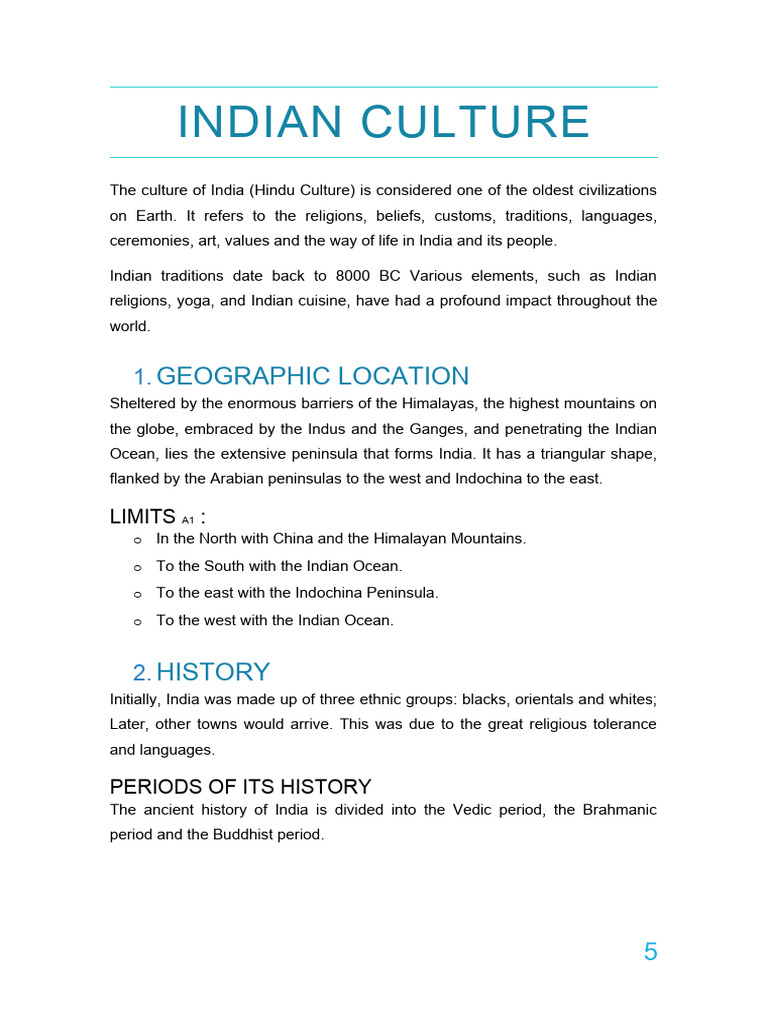 Indian Culture | PDF