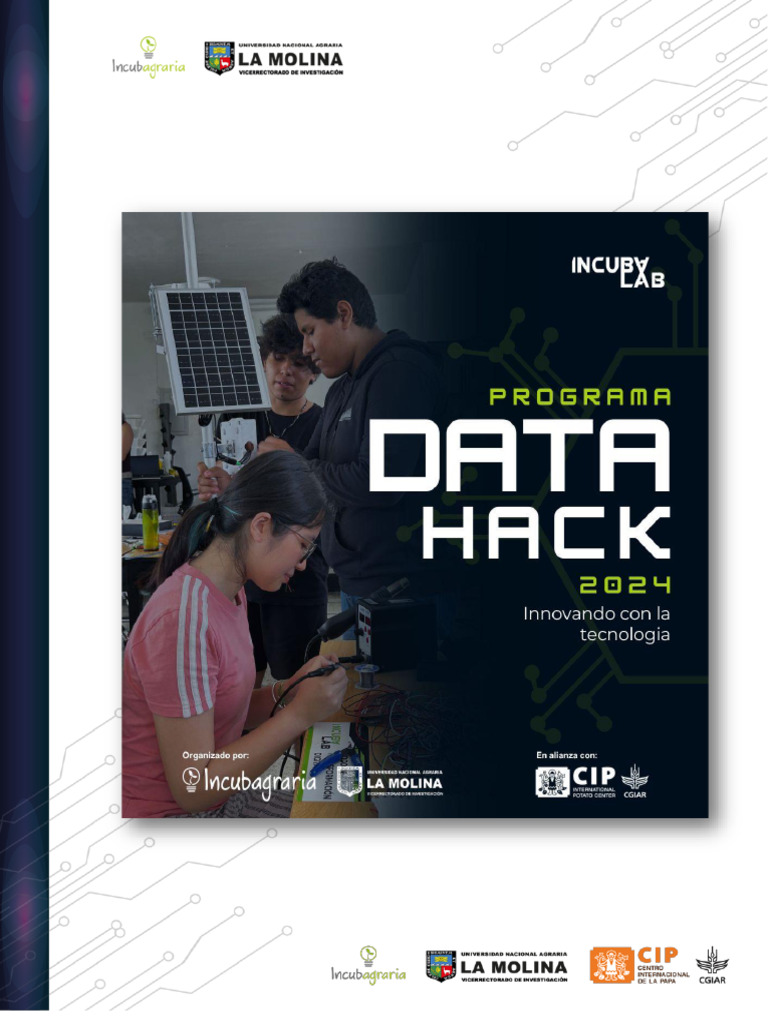 Data Hack | PDF | Innovación | Iniciativa empresarial