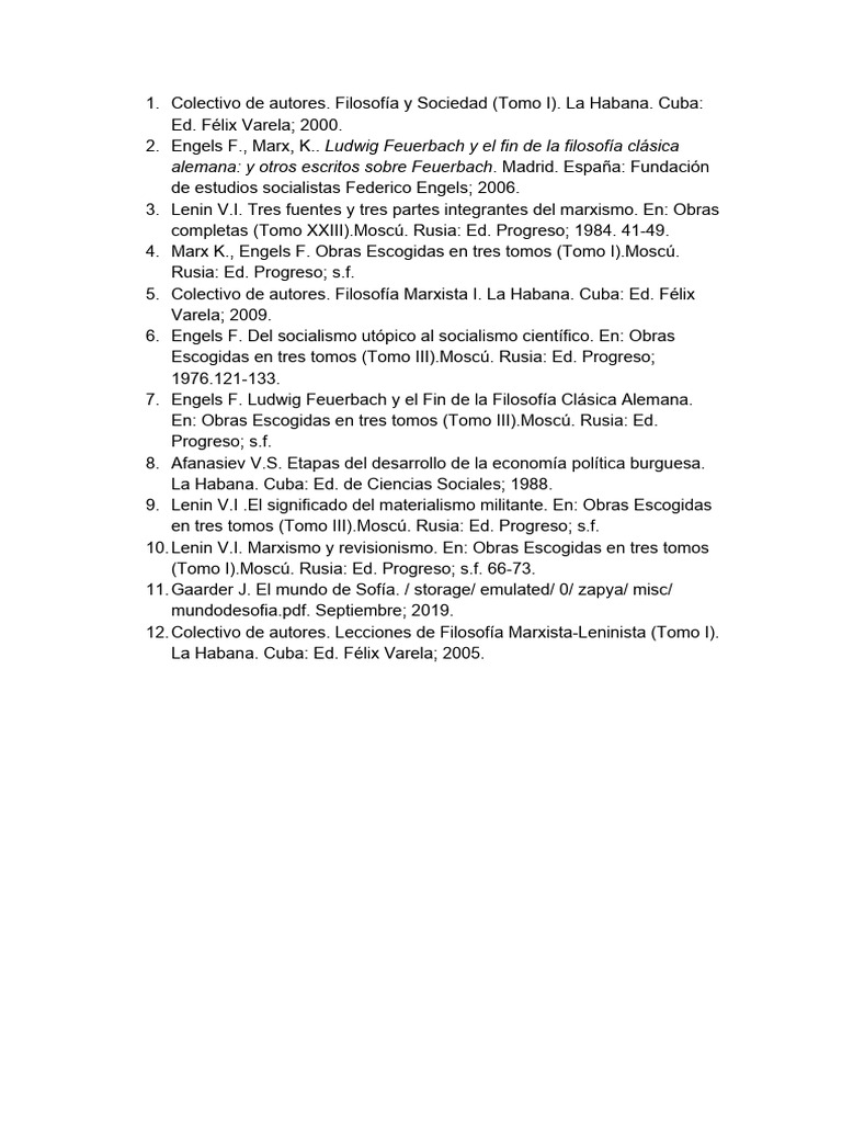 Bilio | PDF | Clásicos