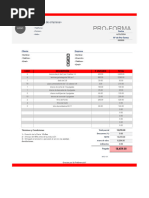 Formato Cotización - Proforma | PDF | Business | Industrias de servicio