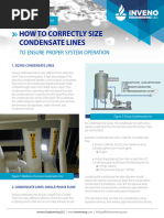 Condensate System Piping Guide | PDF | Pipe (Fluid Conveyance) | Steam