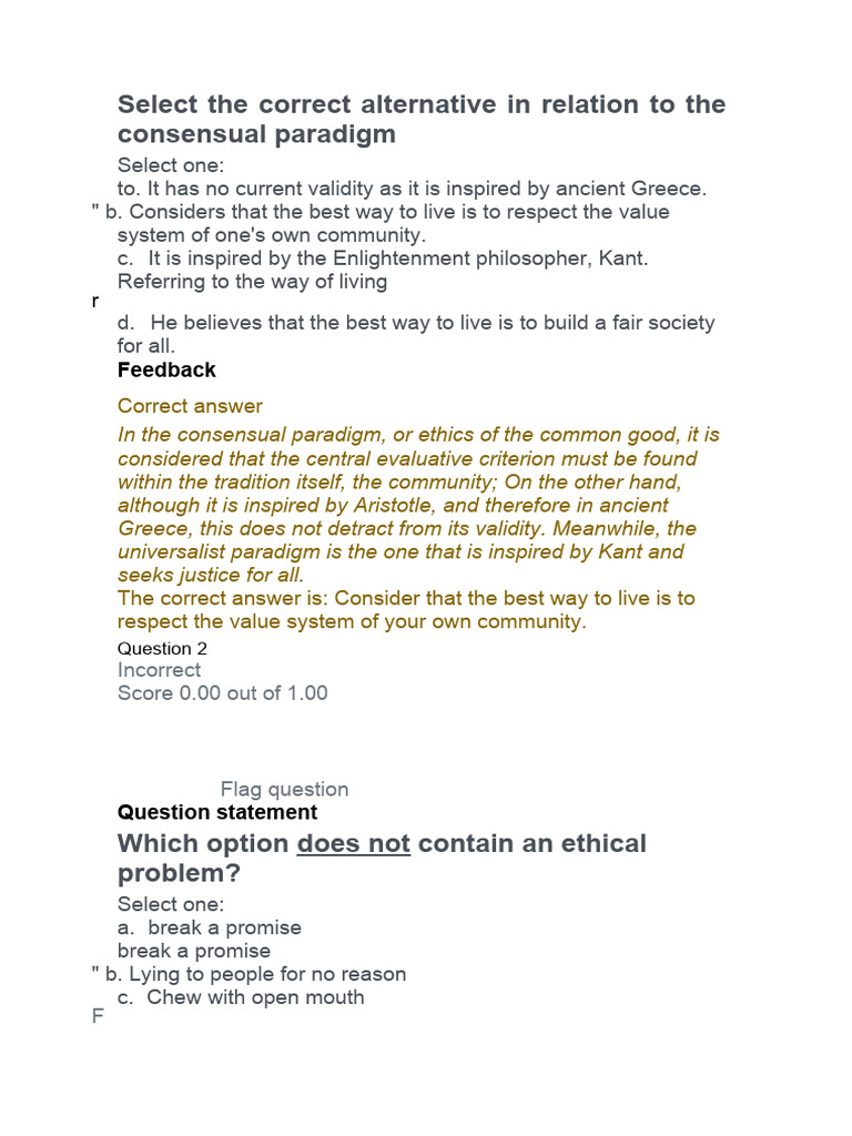 Ethical Feedback | PDF | Morality | Rights