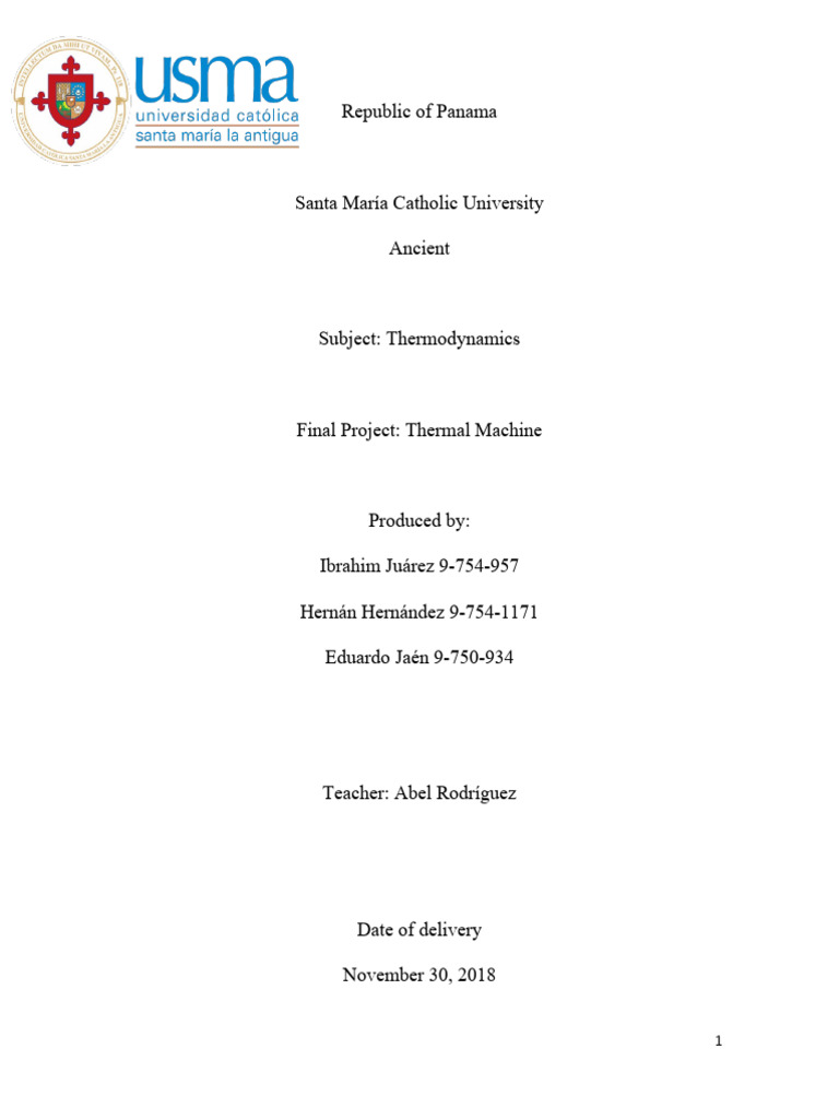 Thermodynamics: Steam Car Project Guide | PDF | Heat | Thermodynamics