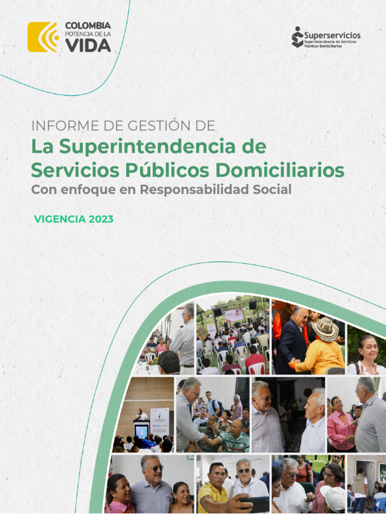 Informe de Gestion SSPD 2024 | PDF | Colombia | Planificación