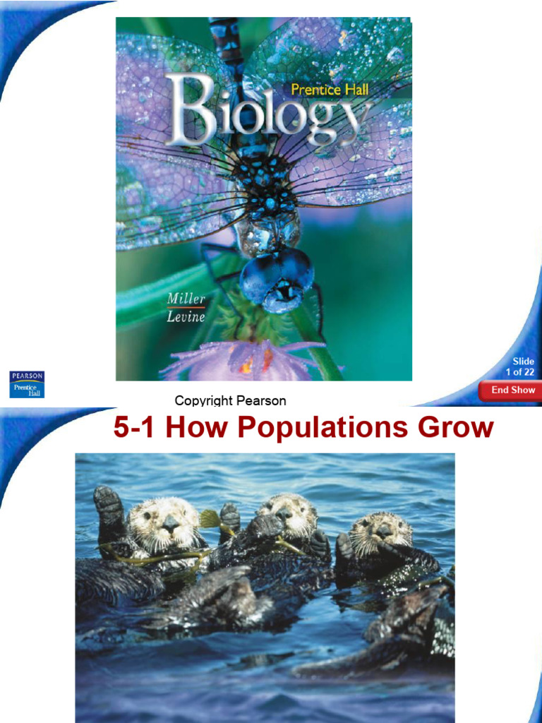 Bio Ch. 5.1 Presentation | PDF | Logistic Function | Population