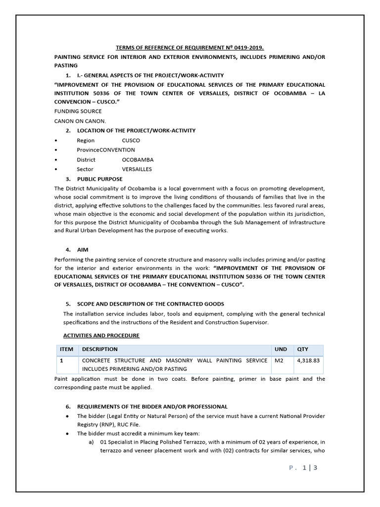 TDR 0419 - Interior and Exterior Painting Service Includes Priming and ...