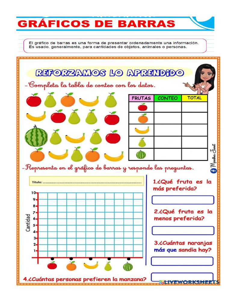 Grafico de Barras y Pictogramas | PDF