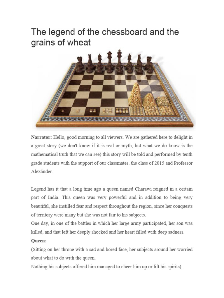 Chess Legend: The Wheat Request | PDF