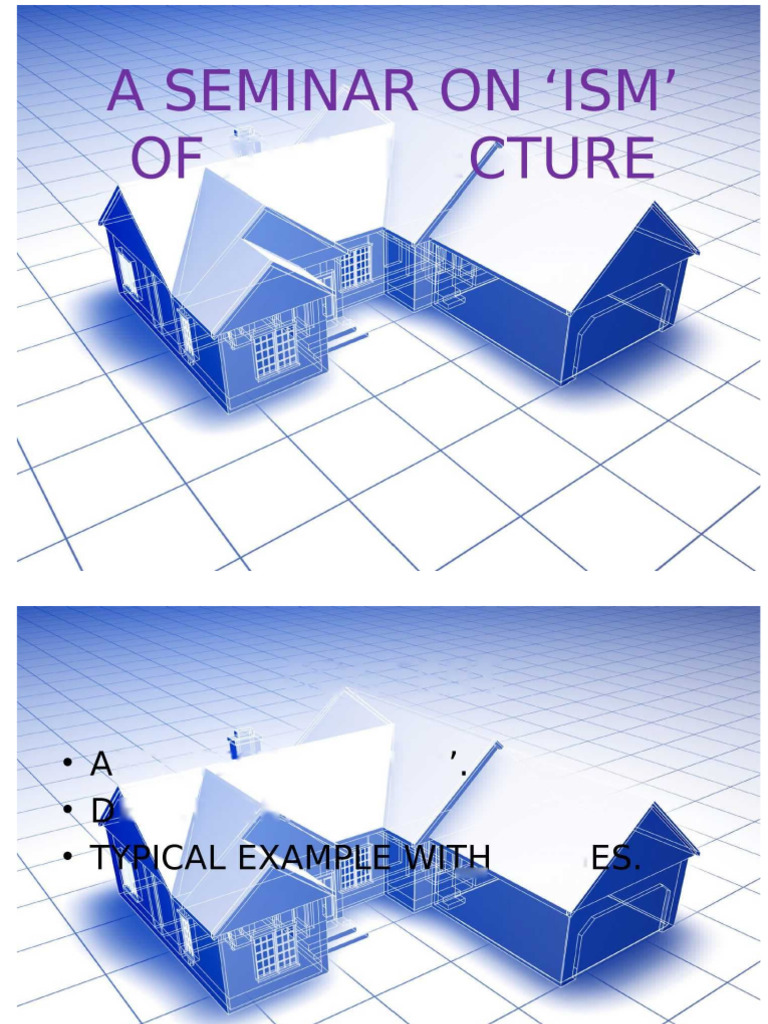 Un Seminario Sobre El Ismo de La Arquitectura | PDF | Modernidad ...