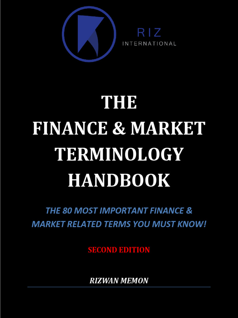 The Finance and Market Terminology Handbook | PDF | Stocks | Dividend
