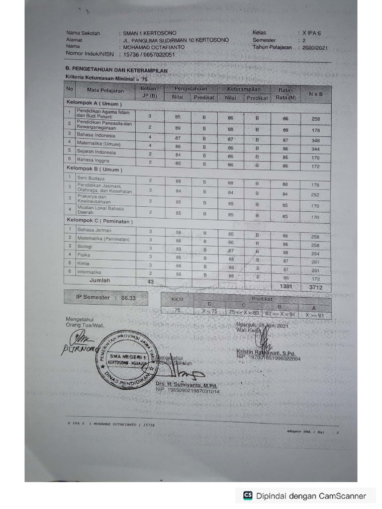 Sem2 M.OCTAFIANTO | PDF