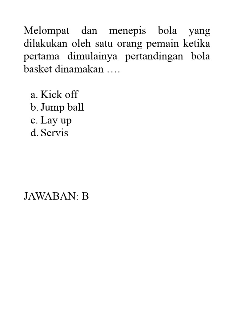 JMD - Soal Asmad MGMP Pjok 2024 | PDF | Sejarah