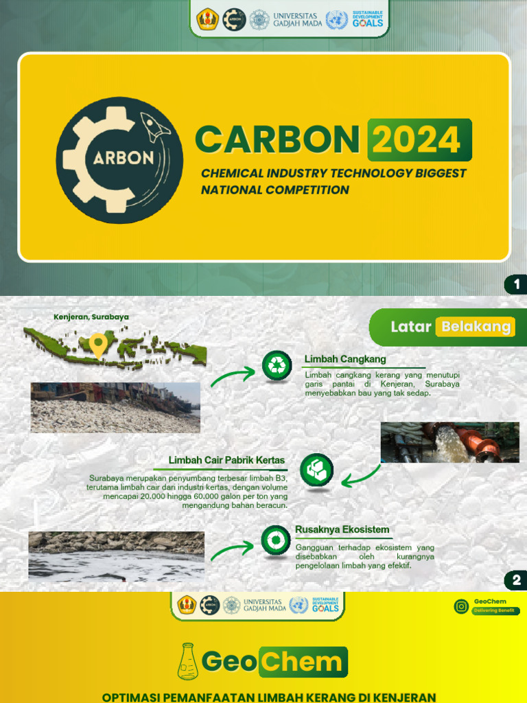 Tim GeoChem - Universitas Gadjah Mada - ChromaCarbon2024 PDF | PDF