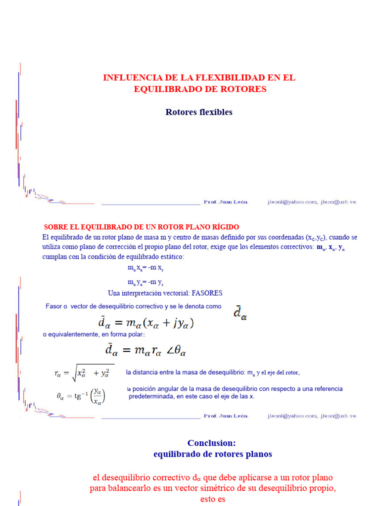Equilibrado de Rotores Flexibles. COMPLETO | PDF | Rotación | Vector ...