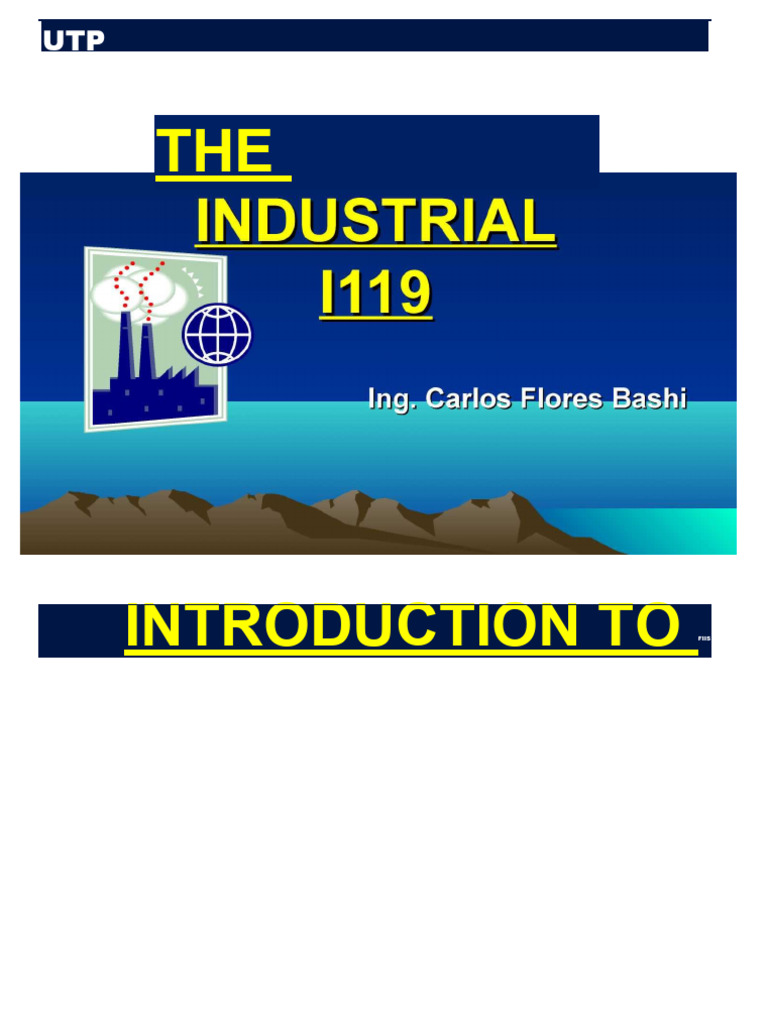 Introduction To Industrial Engineering-UTP | PDF | Mathematical ...