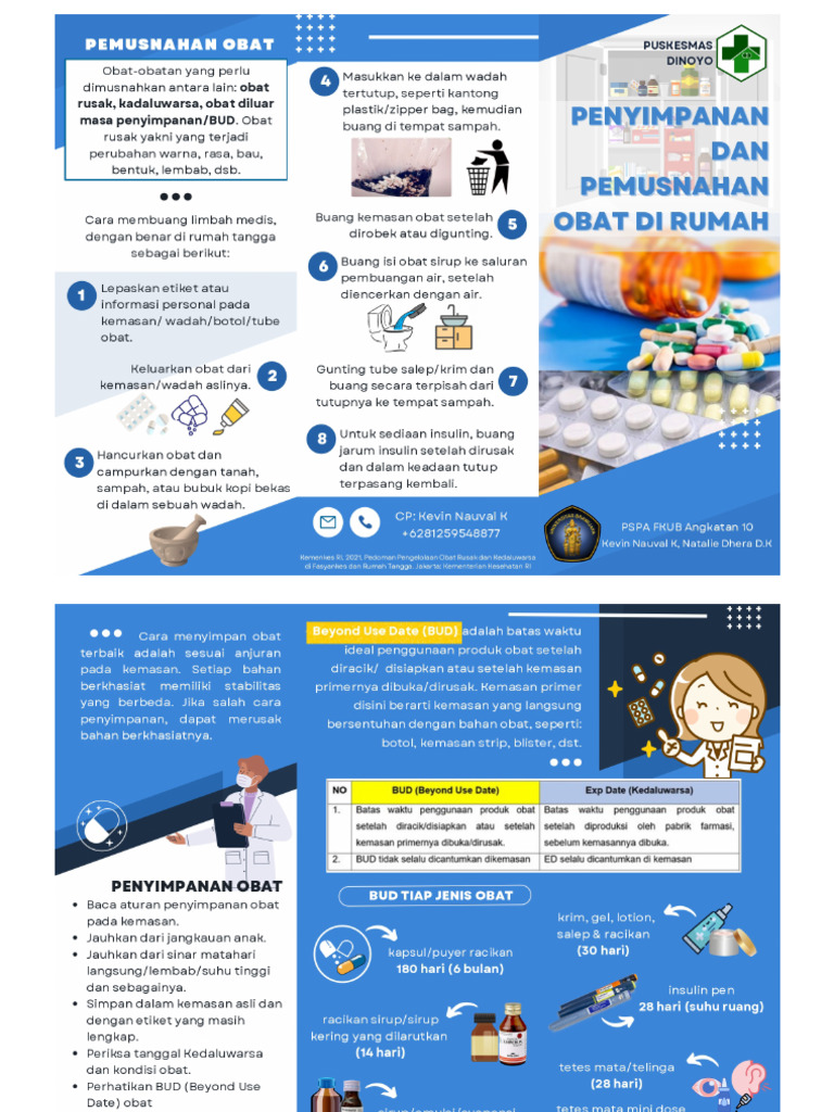 PSPPA UB10 - Penyimpanan Dan Pemusnahan Obat Di Rumah | PDF