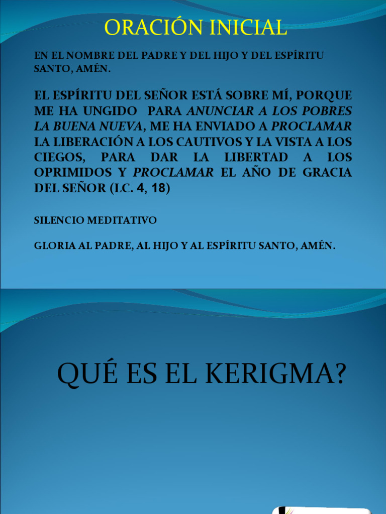 Kerigma: Anuncio del Reino de Dios | PDF | Jesús | Salvación