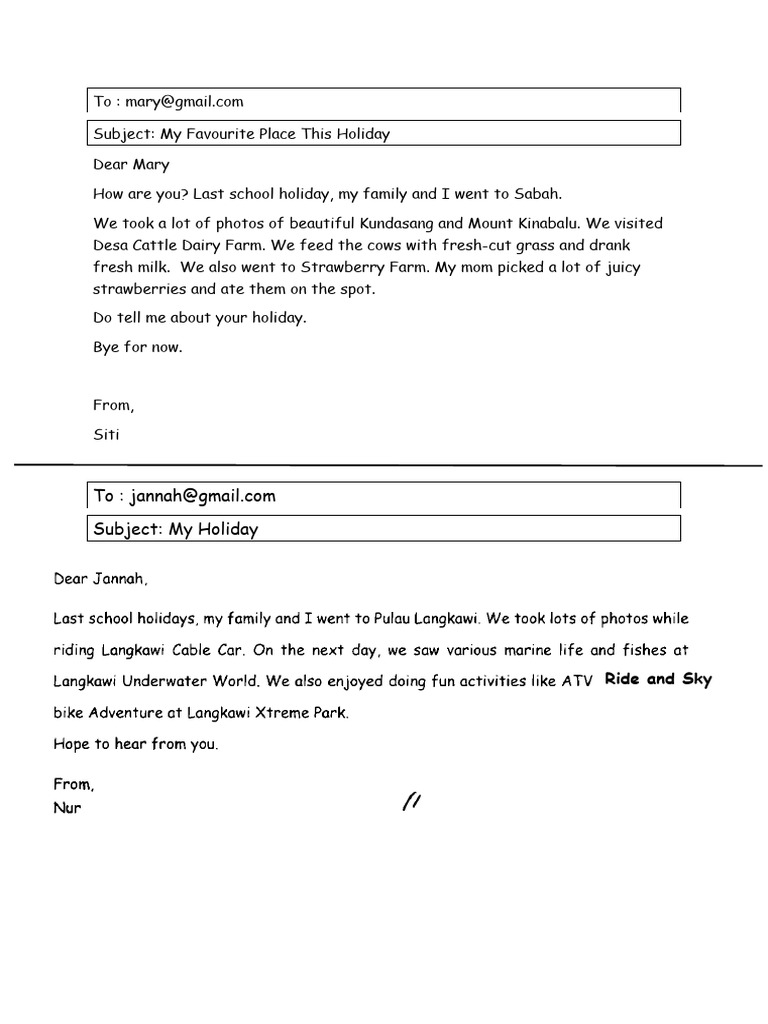 BBB Email Writing Exercise | PDF