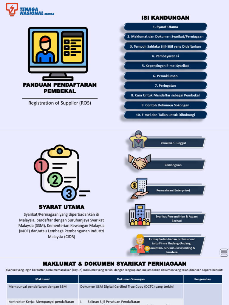 Contoh Panduan ROS BM 23 | PDF