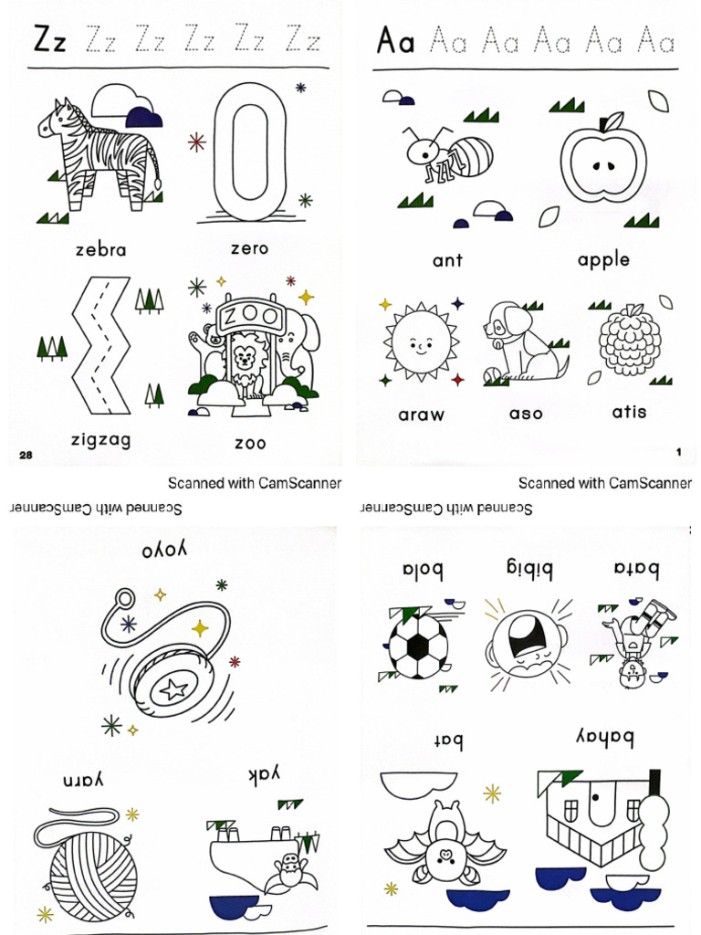 ALPABETONG-FILIPINO - Booklet | PDF