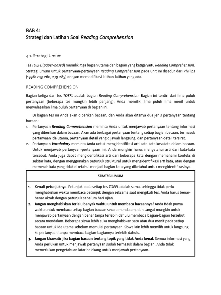 M13 Reading Comprehension | PDF | Karier & Perkembangan | Seni & Disiplin Bahasa