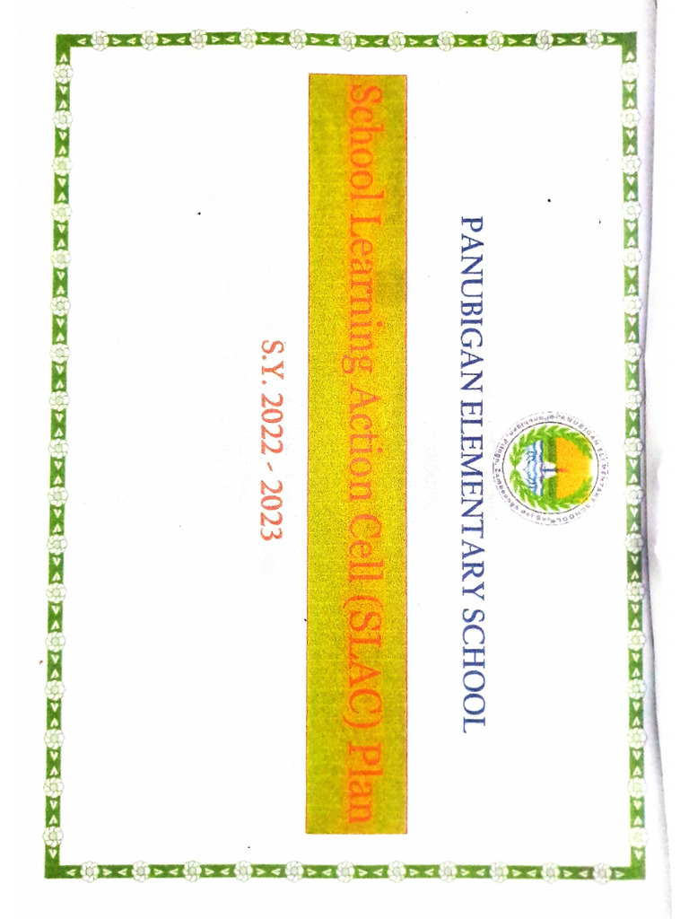 Slac Plan and Attendance | PDF