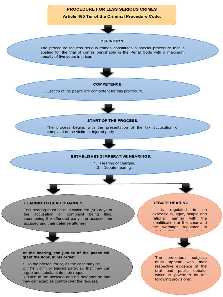 Scheme of Less Serious Crimes and Investigation Procedure | PDF ...