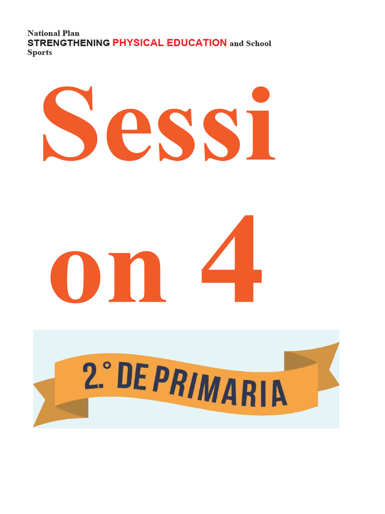 Primary Physical Education Session | PDF | Physical Education