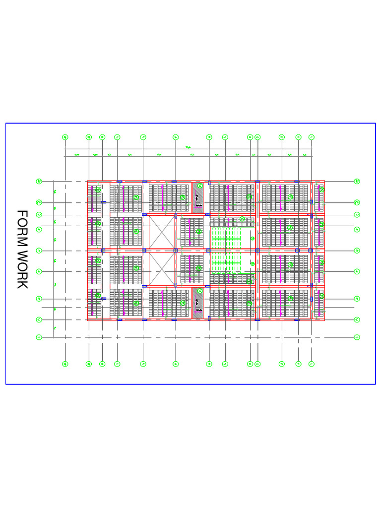 Hollow Block Slab Shop Drawing | PDF